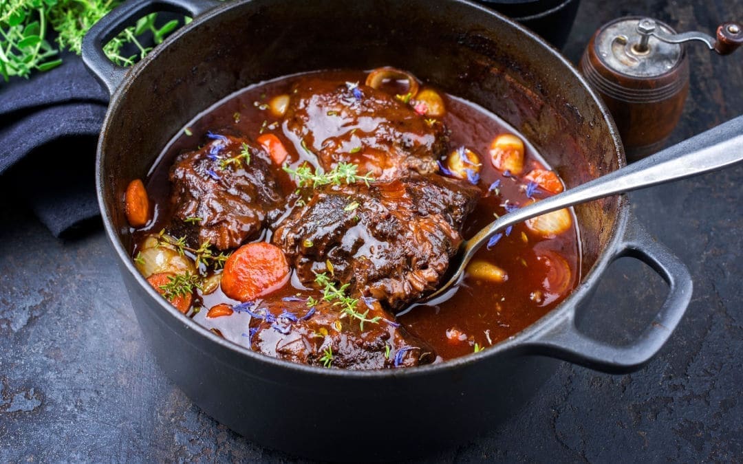 Ricetta stracotto di manzo al vino rosso - Cantine di Dolianova